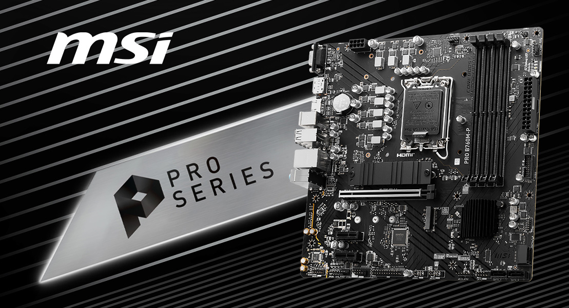 MSI PRO B760M-P LGA 1700 Intel B760 SATA 6Gb/s Micro ATX Motherboard - Newegg.com
